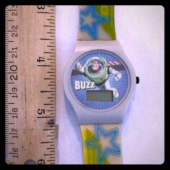 Disney | Accessories | Disney Pixar Buzz Lightyear Lcd Watch Toy Story ...